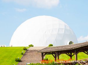 Half sphere geodesic dome tent for exhibition and event - Jumei Tent