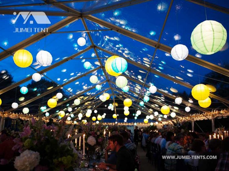Luxury clear top wedding tent：We provide various sizes - Jumei Tent
