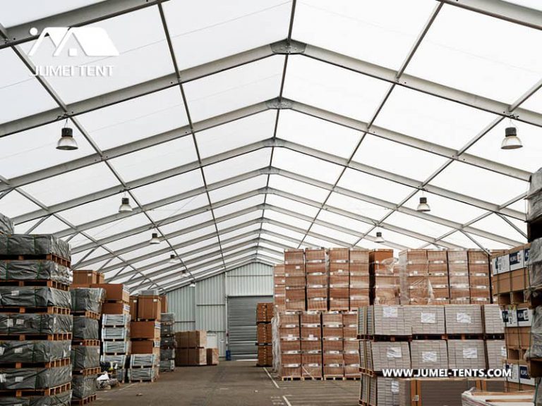 Temporary or Semi-permanent Warehouse Tent Sale - Jumei Tent