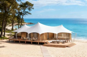 Stretch Beach Tent: Heat & Rain Protection Advantages on the Beach ...